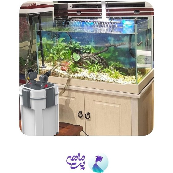 خرید و قیمت فیلتر سطلی آکواریوم سوبو مدل AQ-907F-UV با یو وی | ترب