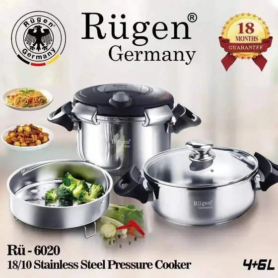 خرید و قیمت زودپز دوقلو روگازی روگن آلمان مدل RU-6020 | ترب