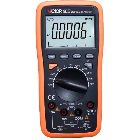 خرید و قیمت مولتی متر ویکتور مدل Victor VC-86E | ترب