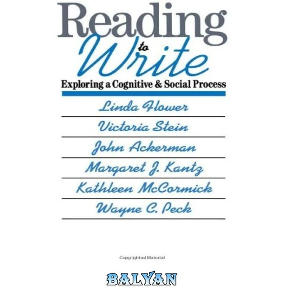 خرید و قیمت دانلود کتاب Reading To Write Exploring A Cognitive And Social Process Social And