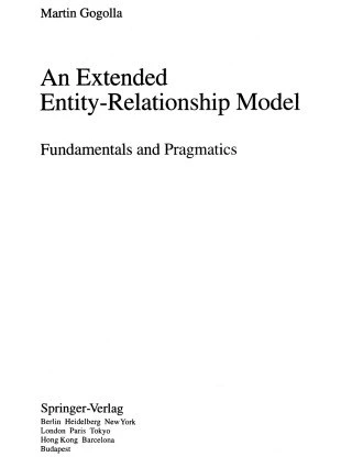 خرید و قیمت دانلود کتاب An Extended Entity-Relationship Model ...