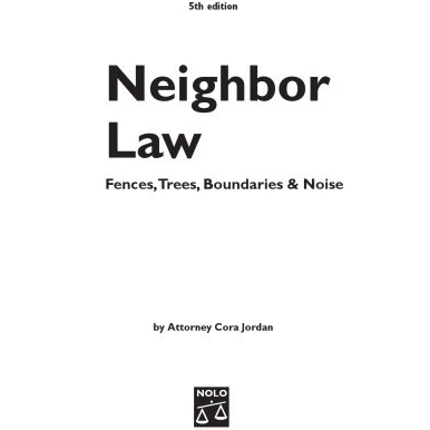 خرید و قیمت دانلود کتاب Neighbor law: fences, trees, boundaries & noise ...
