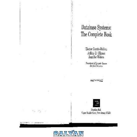 خرید و قیمت دانلود کتاب Database Systems The Complete Book | ترب
