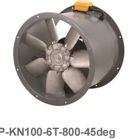 خرید و قیمت فن آکسیال سیلندری دمنده مدل DAMP-KN100-6T-800-45deg | ترب