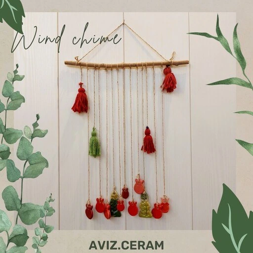 خرید و قیمت زنگ باد و زنگوله سرامیکی آویز سرام | ترب