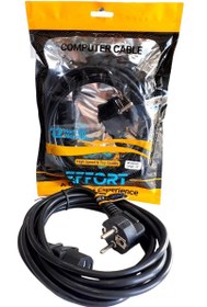 خرید و قیمت کابل برق پاور effort 3m سه متر | ترب