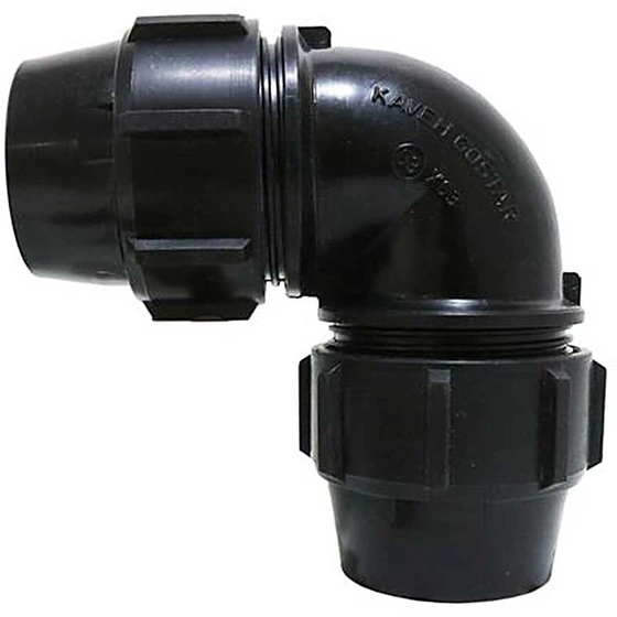 خرید و قیمت زانو آبرسانی 110×110 پلی اتیلن 10 بار کاوه گستر مدل ZK110 | ترب