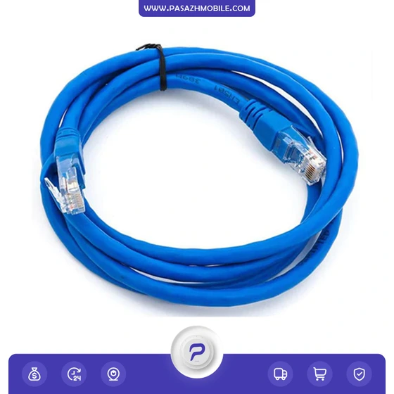 خرید و قیمت کابل شبکه Cat5 تسکو مدل TSCO TNC 530 UTP به طول 3 متر | ترب