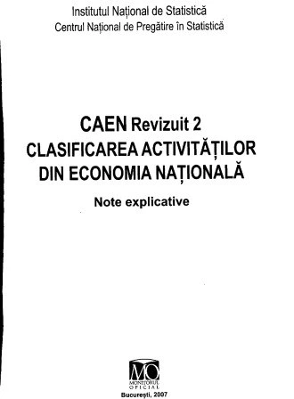 خرید و قیمت دانلود کتاب CAEN Revizuit 2 Clasificarea activităţilor din ...