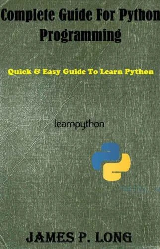 خرید و قیمت دانلود کتاب Complete Guide For Python Programming 2015 ترب