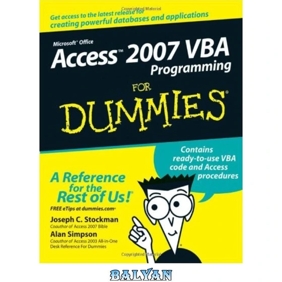 خرید و قیمت دانلود کتاب Access 2007 Vba Programming For Dummies ترب
