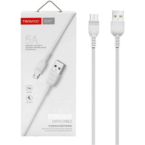 خرید و قیمت کابل تبدیل USB-A به Micro-USB مدل Tranyoo S6-V | ترب