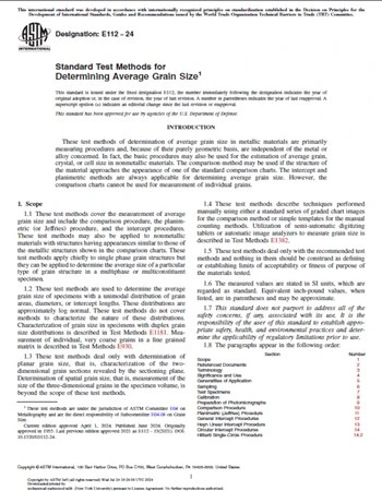 خرید و قیمت ASTM E-112-24- Standard Test Methods for Determining ...