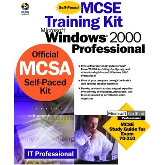 خرید و قیمت دانلود کتاب MCSE Training Kit Microsoft Windows 2000 Professional ا کیت آموزشی MCSE ...