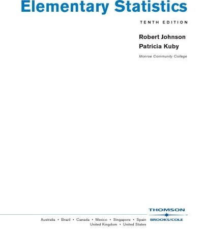 خرید و قیمت دانلود کتاب Elementary Statistics 10th ed. | ترب