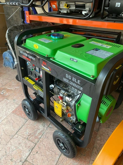 خرید و قیمت موتور برق دیزلی ETQ توان 7 کیلووات مدل DG8LE | ترب