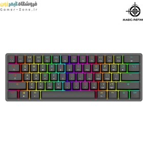 خرید و قیمت کیبورد گیمینگ مکانیکال مجیک ریفاینر مدل Magic Refiner MK22 ...
