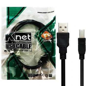 خرید و قیمت کابل پرینتر USB مدل Knet طول 5 متر | ترب