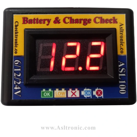 خرید و قیمت نشانگر شارژ باتری و دینام مدل ASL100 | ترب