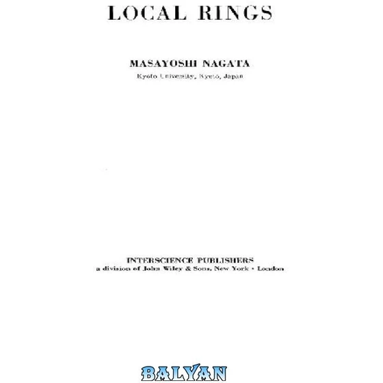 خرید و قیمت دانلود کتاب Local Rings | ترب