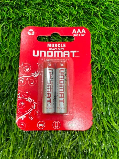 خرید و قیمت باتری نیم قلمی Unomat-AA مدل Muscle Heavy Duty R6 بسته 2 عددی | ترب