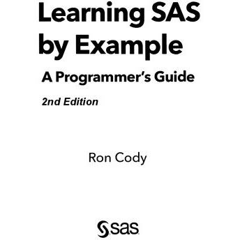 خرید و قیمت دانلود کتاب Learning SAS by Example. A Programmer’s Guide ...