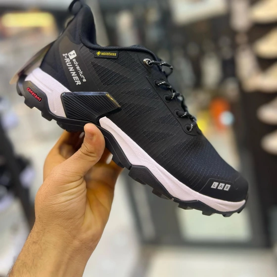 خرید و قیمت کفش ای رانر اورجینال irunner ضد آب و تنفس پذیر - سفید مشکی ...