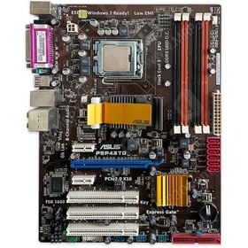 خرید و قیمت باندل مادربرد ASUS P5P43TD و پردازنده Intel Core 2 DUO ...