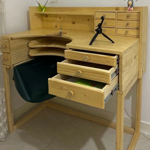 خرید و قیمت میز طلا سازی تمام چوب | ترب