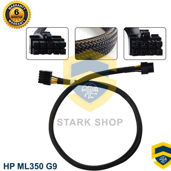 خرید و قیمت 10Pin to 8Pin GPU Power PCIE Cable for HP ML350 G9 &Nvidia ...