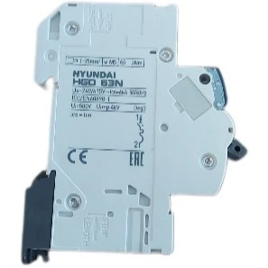 خرید و قیمت فیوز مینیاتوری تکفاز 25 آمپر هیوندای مدل HGD 63N | ترب