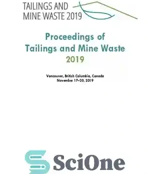 خرید و قیمت دانلود کتاب Tailings and Mine Waste 2019 – باطله و زباله ...