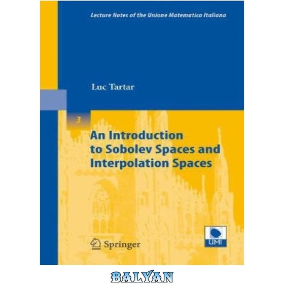 خرید و قیمت دانلود کتاب An Introduction To Sobolev Spaces And Interpolation Spaces ترب