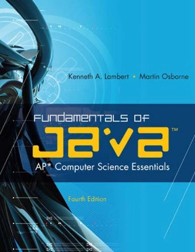 خرید و قیمت دانلود کتاب Fundamentals Of Java ویرایش 4 ترب