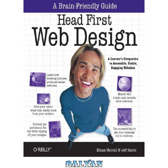 خرید و قیمت دانلود کتاب Head First Web Design: A Brain-Friendly Guide | ترب