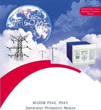 خرید و قیمت دانلود کتاب Alstom MiCOM P342-P343 - Generator Protection Relays. Short Technical ...