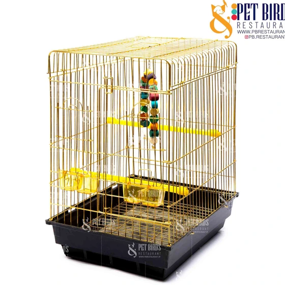 خرید و قیمت قفس مسافرتی سر تخت طلایی | ترب