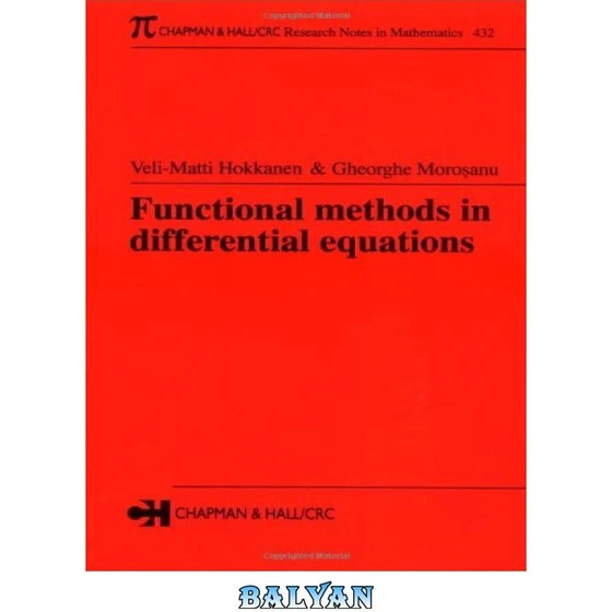 خرید و قیمت دانلود کتاب Functional Methods in Differential Equations | ترب
