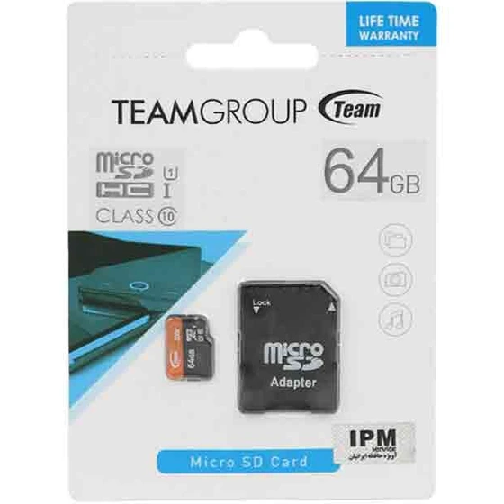 خرید و قیمت رم تیم گروپ Teamgroup 500X U1 C10 ظرفیت 64 گیگابایت با خشاب | ترب
