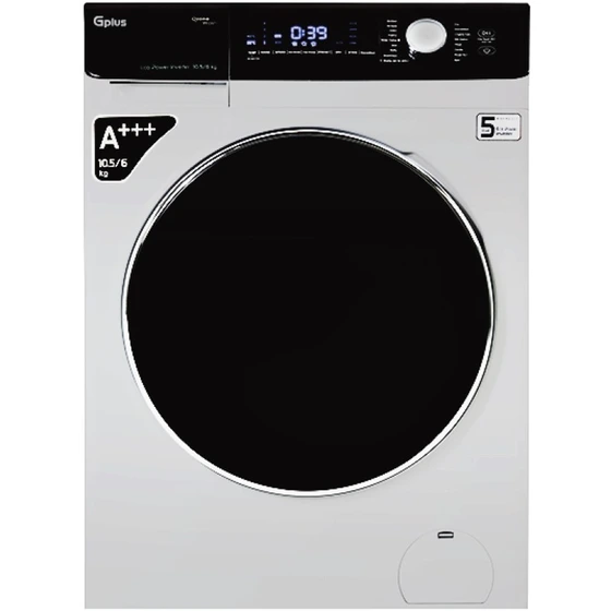 خرید و قیمت ماشین لباسشویی 10.5 کیلویی جی پلاس مدل GWM-P105 | ترب