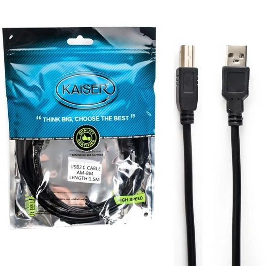 خرید و قیمت کابل پرینتر KAISER 1.5M | ترب