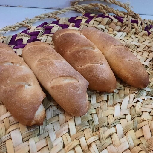 خرید و قیمت نان مینی باگت فرانسوی، بسته بندی ده عددی، ارسال به صورت پس کرایه بر عهده مشتری ترب
