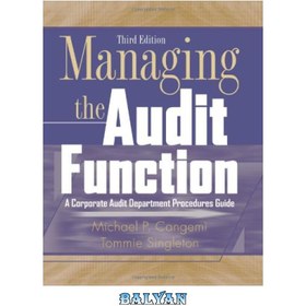 خرید و قیمت دانلود کتاب Managing the Audit Function: A Corporate Audit Department Procedures ...