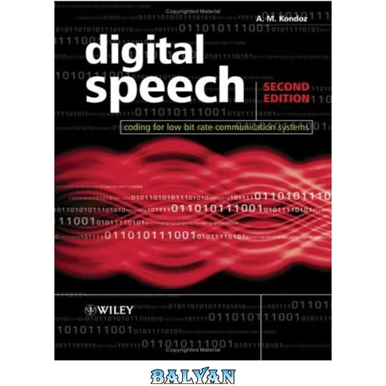 خرید و قیمت دانلود کتاب Digital Speech Coding For Low Bit Rate Communication Systems ترب