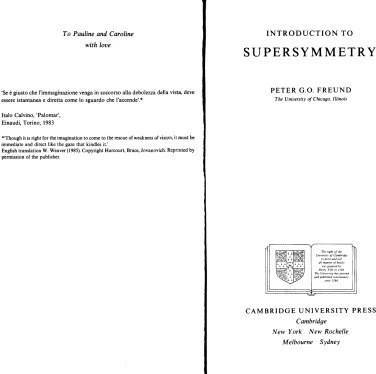 خرید و قیمت دانلود کتاب Introduction to Supersymmetry 1988 | ترب