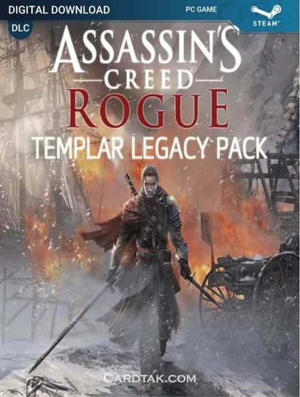 خرید و قیمت Assassin’s Creed Rogue Templar Legacy Pack (Steam) | ترب