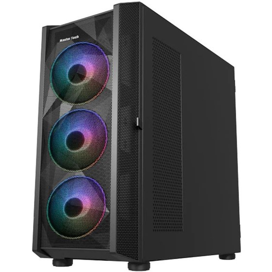 خرید و قیمت کیس کامپیوتر مستر تک مدل Hunter D2 Mid Tower مشکی | ترب