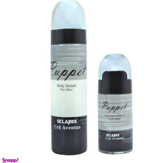 خرید و قیمت ست رول ضد تعریق و بادی‌ اسپلش مردانه اسکلاره (Sclaree) مدل Puppet حجم 230 میلی‌لیتر ...