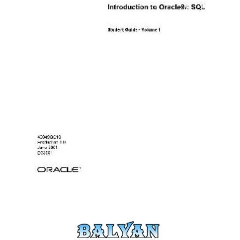 خرید و قیمت دانلود کتاب Introduction to Oracle 9i. SQL. Student Guide | ترب