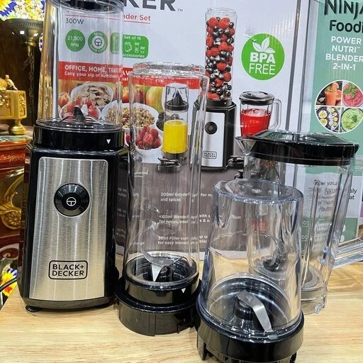 خرید و قیمت مخلوط کن شارژی و بلندر بلک انددکر Black and Decker پکیج کامل اورجینال | ترب